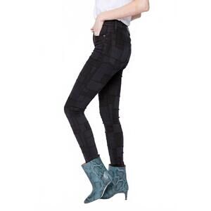 Frame Denim | Jeans | New Frame Le High Skinny Laser Patchwork Jeans In ...